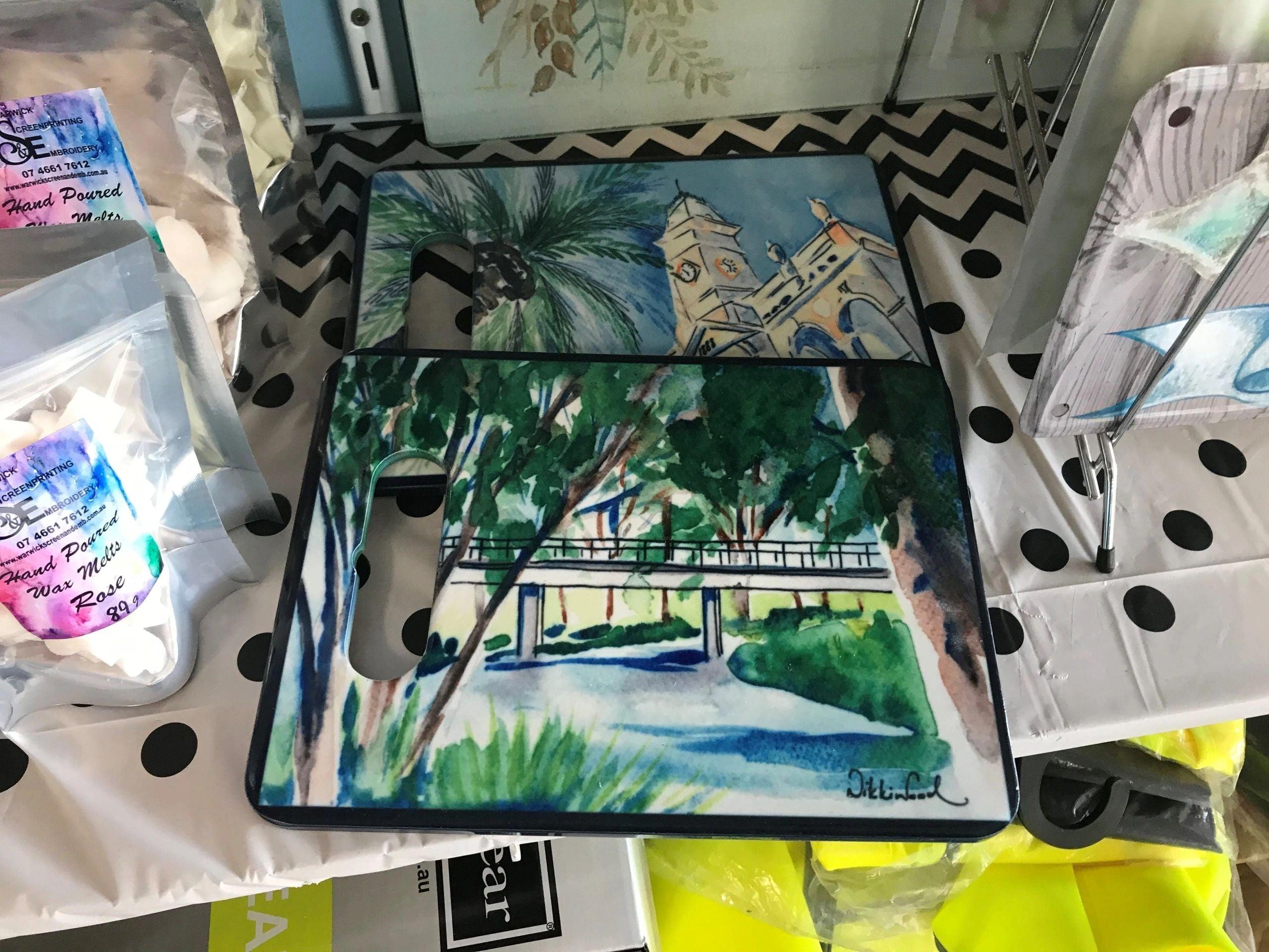 Personalised Ceramic Pot Coaster – Warwick Screenprinting and Embroidery